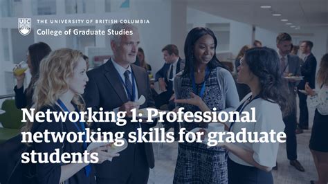 Networking 1 Professional Networking Skills For Graduate Babes UBC Okanagan Events Calendar