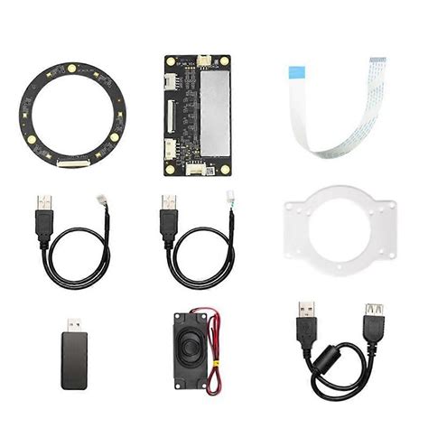 Far Field Microphone Ring Array Module Ros 6 Microphone Voice Board 6