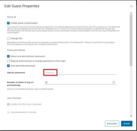 How To Reset A Lost Password For A Virtual Machine With Performance