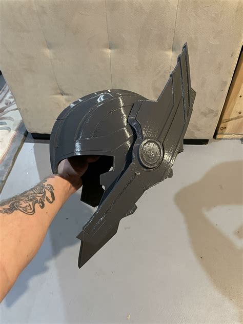 Stl File Thor Ragnarok Helmet・3d Printer Design To Download・cults