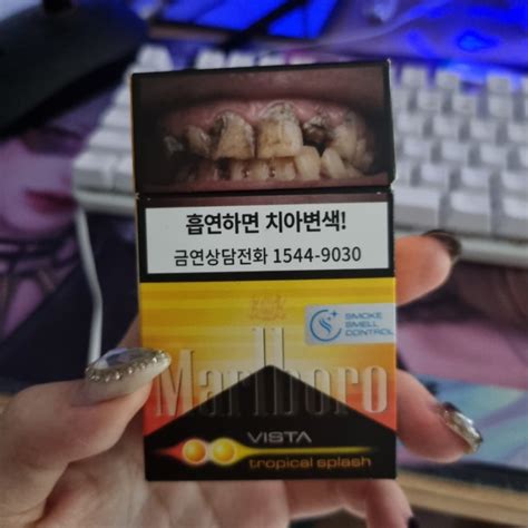 [담배리뷰]연초 입문용으로 좋은 담배 말보루 비스타 트로피컬 스플래쉬 리뷰 네이버 블로그