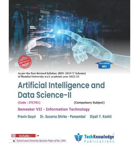 Artificial Intelligence And Data Science Ii Sem 7 It Engg Tech Knowledge