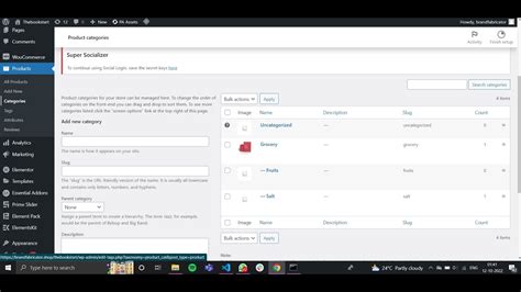 How To Add Category And Subcategory Of Product In Woocommerce Youtube
