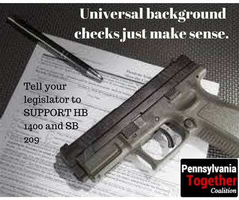 PA SB 209 and PA HB 1400Universal Background Checks - Action Network