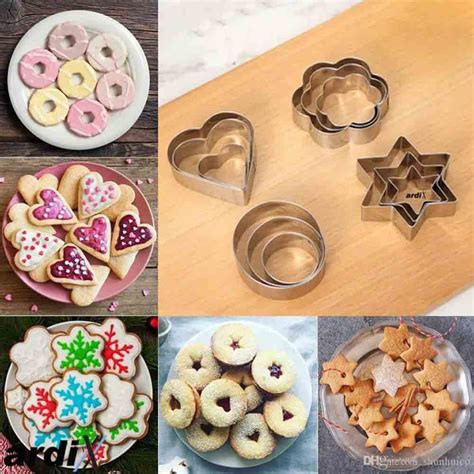 12 Piece Stainless Steel Pastry Cutter Set
