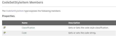 Solved Code Set Style Classification Code Autodesk Community