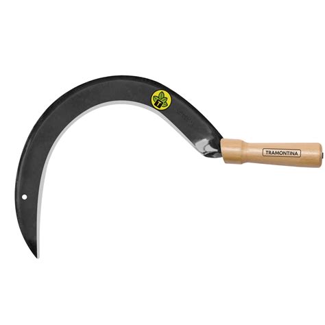 Hoz Met Lica Para Pasto Tramontina Con Mango De Madera Tramontina