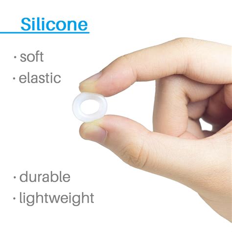 Kalevel 3 Pairs Silicone Eyeglasses Temple Tips Sleeve Retainer Anti