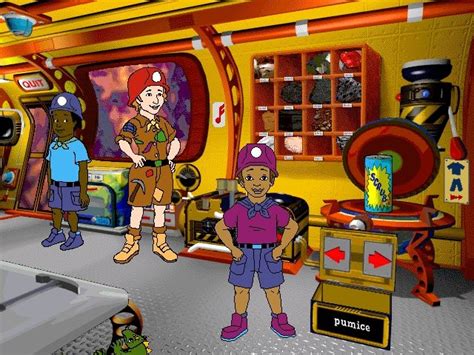 Scholastics The Magic School Bus Explores Inside The Earth Screenshots