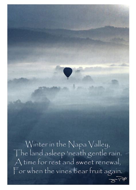 Winter In The Napa Valley Photograph By Jim Pryts Fine Art America