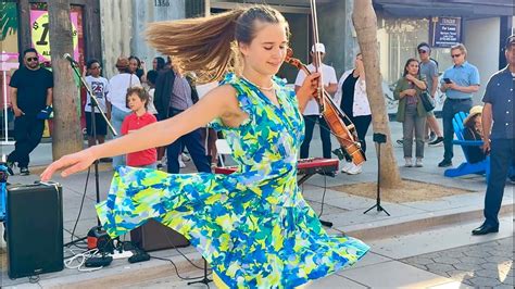 15 Year Old Karolina Protsenko plays on violin The Scientist - Coldplay ...
