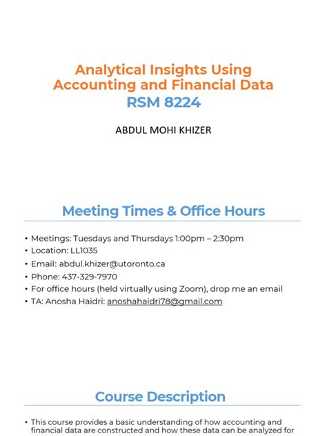 Week 1 Class Introduction Pdf