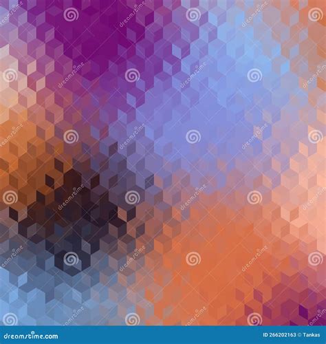 Geometric Abstract Pattern In Low Poly Style Stock Vector Illustration Of Backdrop Polygonal