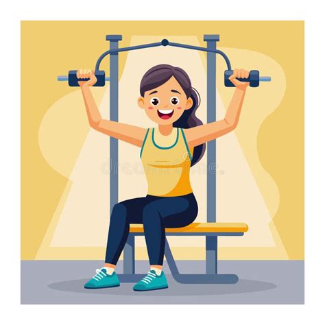 Woman Doing Exercise Sitting Stock Illustrations 3621 Woman Doing