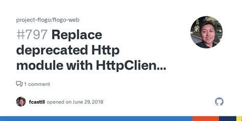replace deprecated module with client module · issue 797