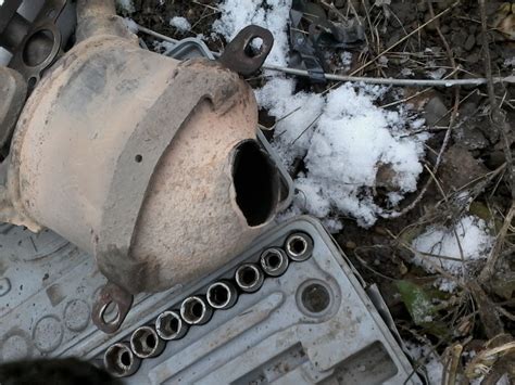 Выпускной коллектор ( паук) — LADA Приора седан, 1,6 л., 2011 года ...