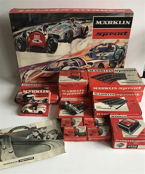 Lot Marklin Sprint Race Track
