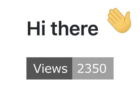 Github Hephaest Nextjs View Counter A View Counter Created By React