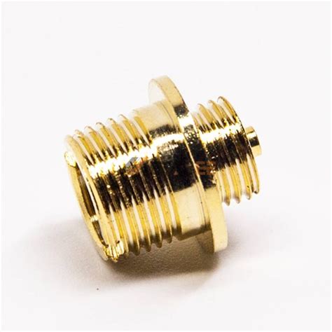 Sma Straight Pcb Edge Mount Female Connector Metabeeai
