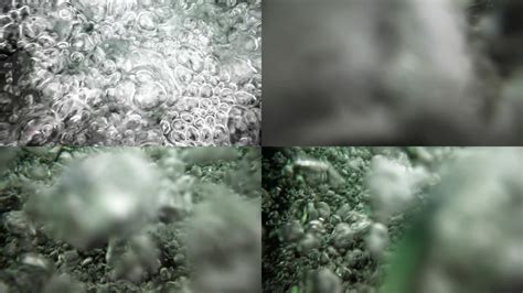 水下气泡水冒泡泡泡气泡海底世界潜入水中看视频素材下载