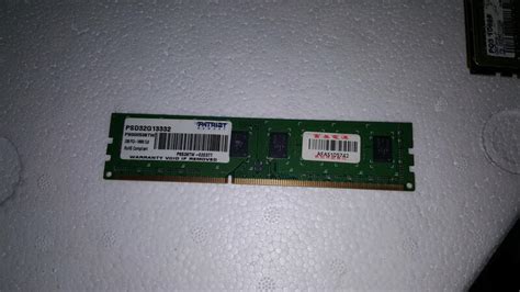 良品 Patriot Ddr3 1066 2g雙面顆粒個保40天 露天市集 全台最大的網路購物市集