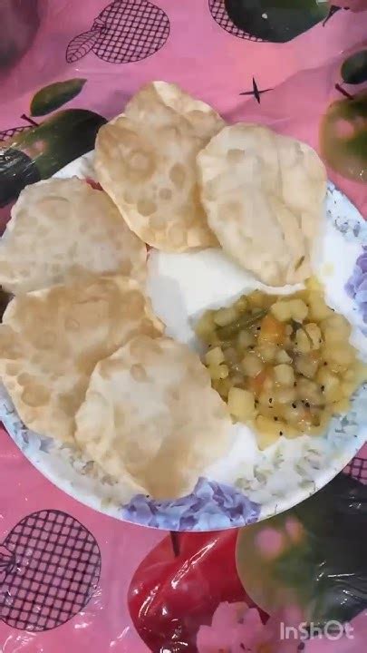 নিরামিষ মানেই বরের আবদার লুচি সাদা আলুর তরকারী। Youtube