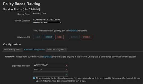 Wan Interface Vlan Id 132 Is Not Showing Up In Luci App Pbr Ropenwrt