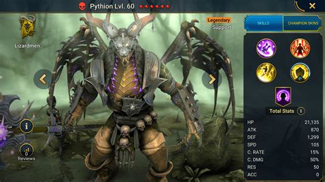 Pythion HellHades Raid Shadow Legends