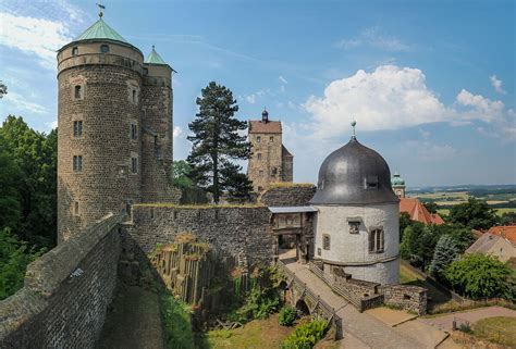 Burg Stolpen Mittelalterliche Burganlage Stadt Stolpen