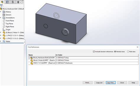 Solidworks Help I Have Cyclic Pdm References