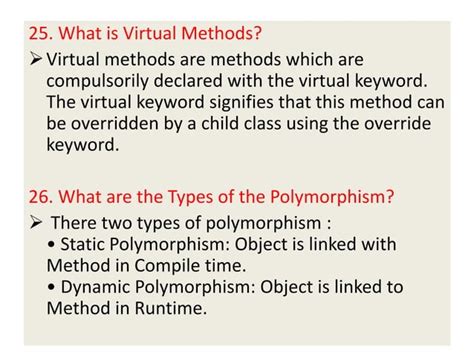 Oop Interview Questions And Answers Pptx Programming Languages