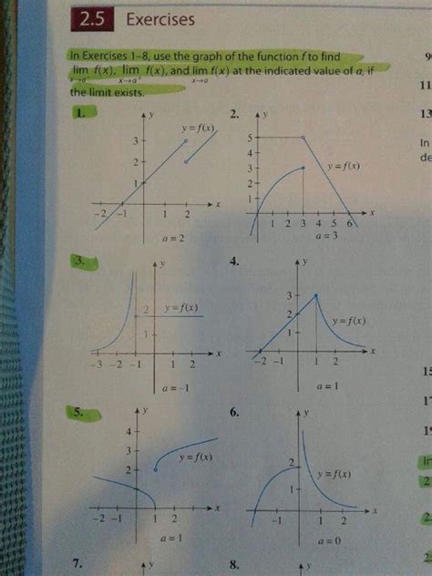 solved in exercises 1 8 use the graph of the function f to