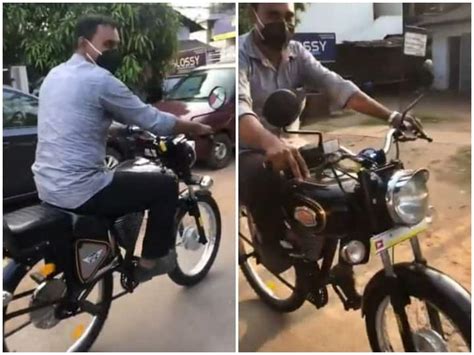 Man Converted A Bicycle Into A Bullet With A Desi Jugaad Watch शख्स