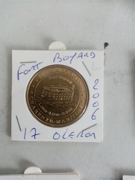 MÉDAILLE TOURISTIQUE MDP 17 fort boyard 2006 EUR 4 50 PicClick FR