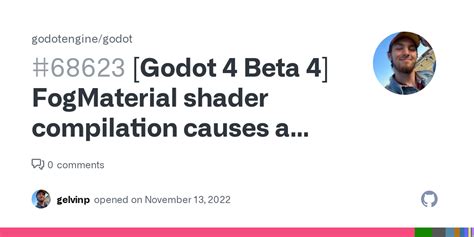 Godot 4 Beta 4 Fogmaterial Shader Compilation Causes A Global Buffer Overflow · Issue 68623