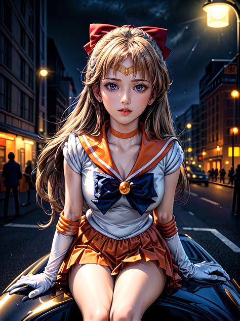 Minako Aino Sailor Venus The Warriors Of Beauty By Qarv1308 On Deviantart