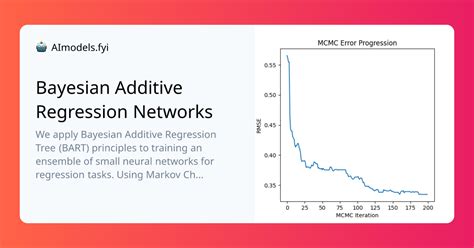 Bayesian Additive Regression Networks Ai Research Paper Details