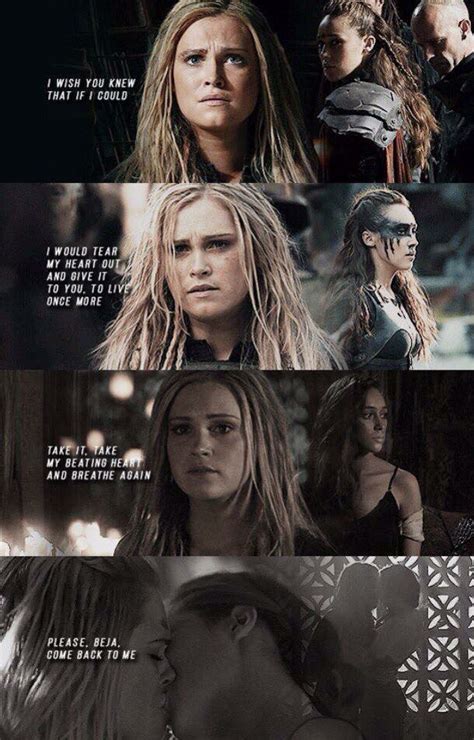 Pin By K Momille On Clexa The 100 Clexa The 100 Show Lexa The 100