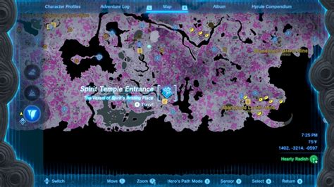 Where To Find Spirit Temple Entrance In Zelda Tears Of The Kingdom Totk