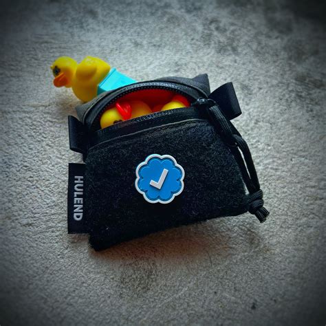 Dangerous Goods® Twitter 8 Blue Legit Check” Ranger Eye Patch Dump Box