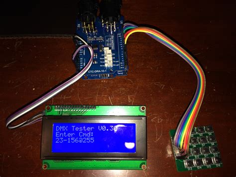 Dmxtester Arduino Dmx Tester Inexpensive Tester For Sending Dmx 512