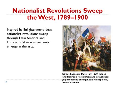 Ppt Nationalist Revolutions Sweep The West 17891900 Powerpoint