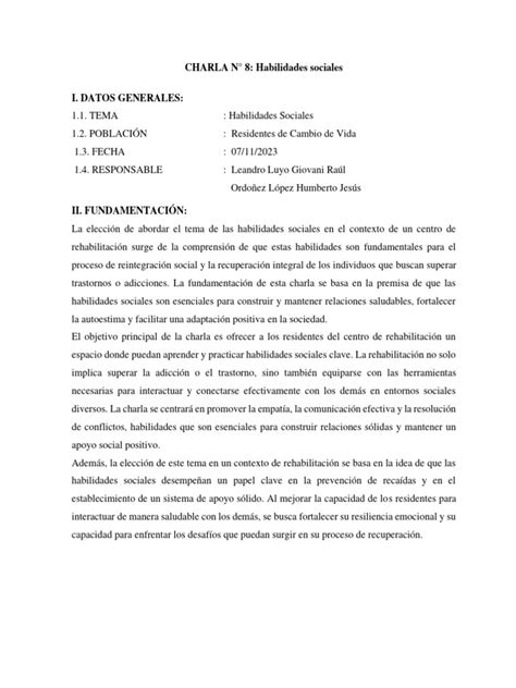 Habilidades Sociales Pdf Habilidades Sociales Empatía