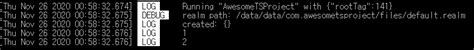 Retrieved Data From Realm Is Empty In React Native On Android · Issue