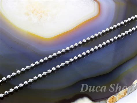 Lant De Argint 925 Model Bobite Cod 540