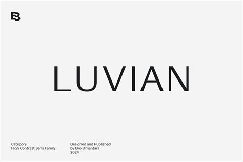 Luvian Fonts Eko Bimantara Font