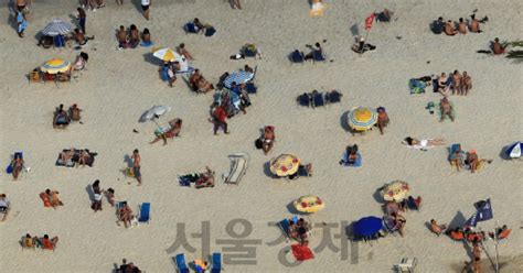 그림 같은 코파카바나 해변가