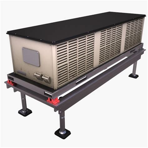 Hvac 옥상 냉각 장치 2 3d 모델 Turbosquid 479692