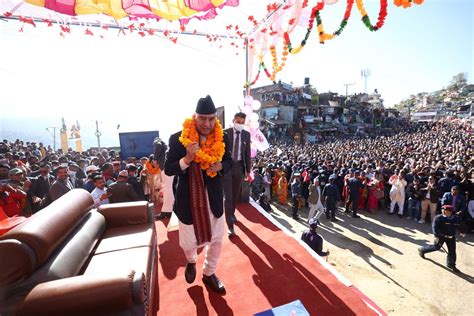 गृहजिल्ला पुगेर देउवाले भने गठबन्धनलाई १५ वर्षसम्म लैजाने इच्छा छ