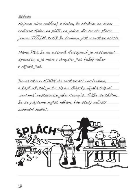 Deník malého poseroutky 19 Recept na katastrofu Jeff Kinney Knihy